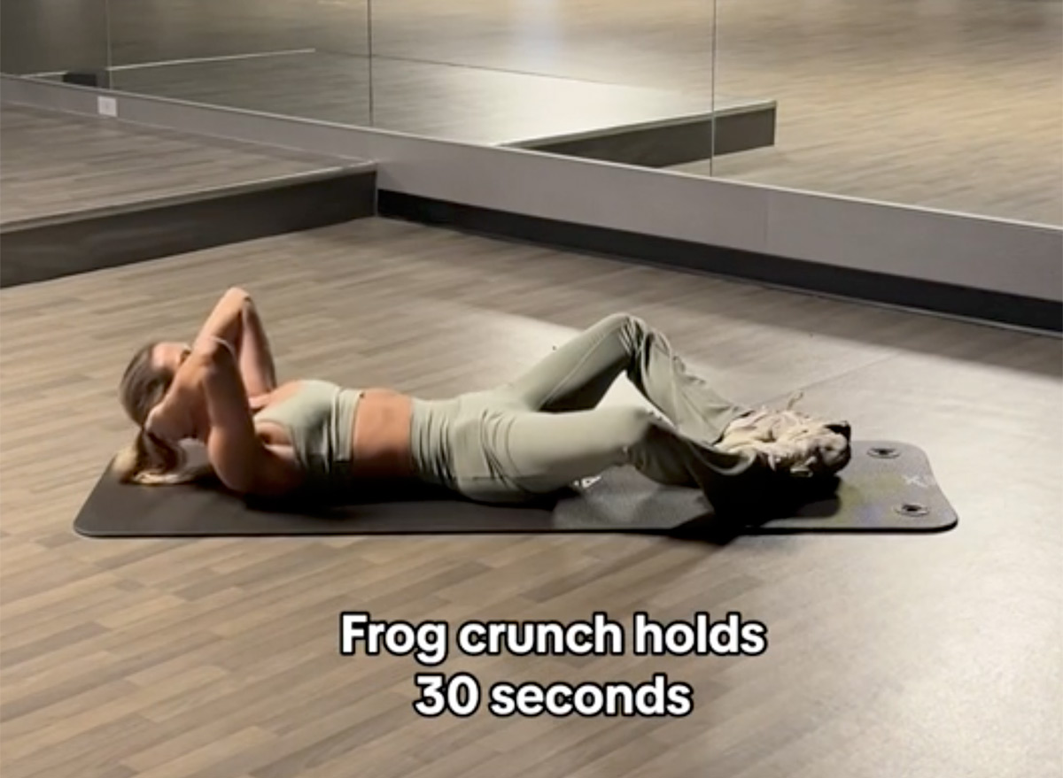 5 Simple Ab Exercises for a Flat Belly from Maia Henry