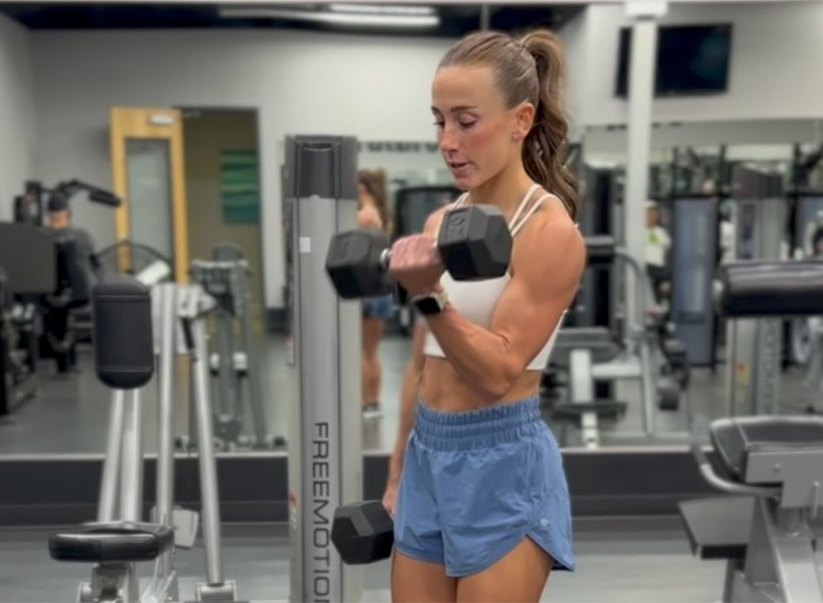 Sadie Rigby Prioritizes Free Weights Over Machines